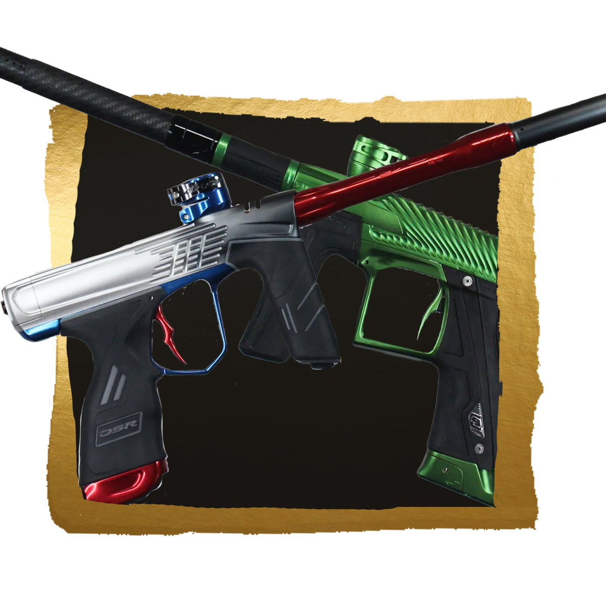 Used Markers Tagged "Pump" - Mazens Paintball