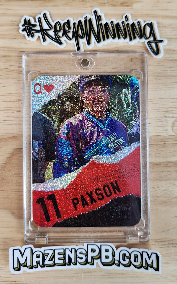 Planet Eclipse Emortal Trading Card - Queen of Hearts - Bea Youngs Pax - Mazens Paintball