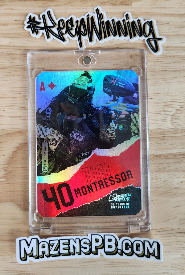 Planet Eclipse Emortal Trading Card - Ace of Diamonds - Tim Montressor ...