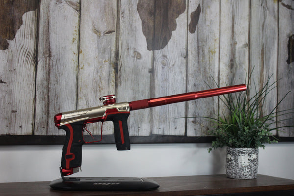 Planet Eclipse Infamous CS2 - Light Gold/Red - Mazens Paintball
