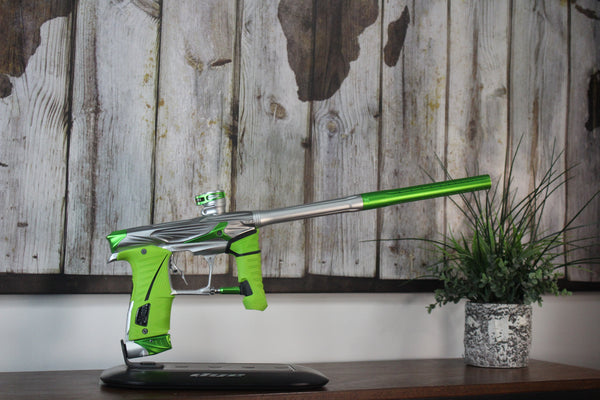 Planet Eclipse GSL - Silver/Green - Mazens Paintball