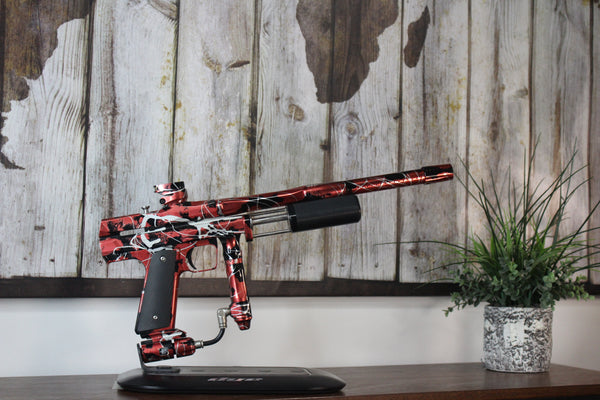 Inception Designs Bobtail Midblock Pump - Fire Splash - Mazens Paintball