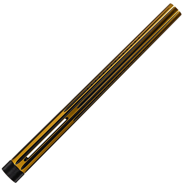 LAZR Elite Nova Barrel Tip - Gold/Black - Mazens Paintball